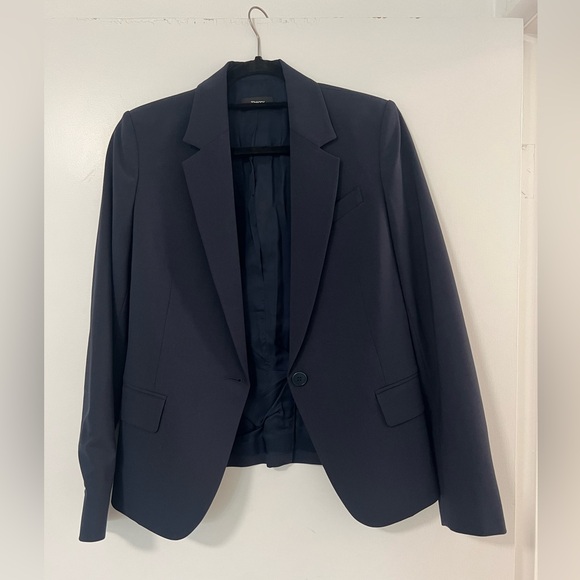 Theory | Jackets & Coats | Theory Midnight Blue Jacket | Poshmark